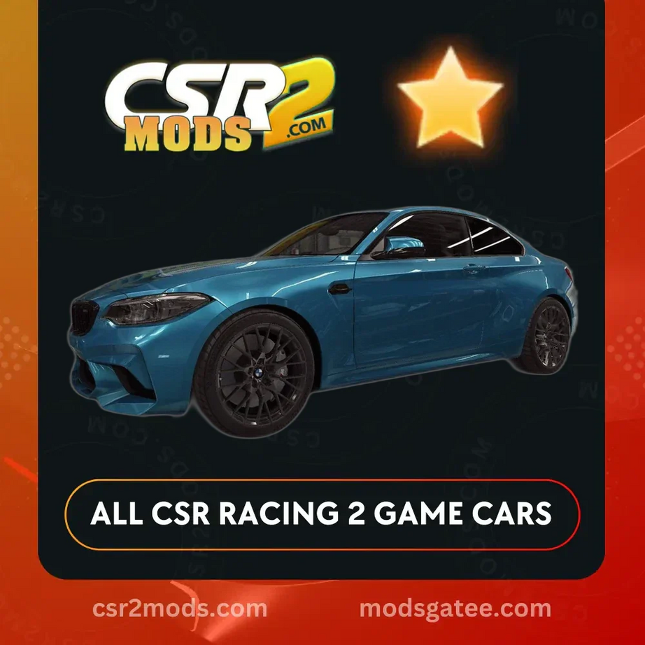 CSR2 BMW M2 Competition Gold Stars Car ⭐ CSR2 MODS STORE – My Store