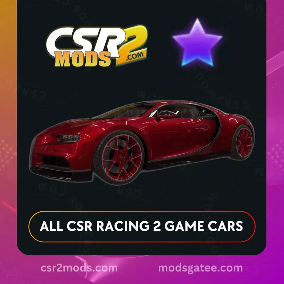 CSR2 Bugatti Chiron Csr2Red Edition CAR 🔧 Available for iOS & Android 🚗 ...