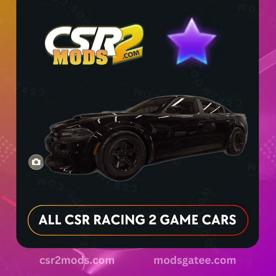 CSR2 Dodge Charger Srt Hellcat Widebody CAR 🔧 Available for iOS ...