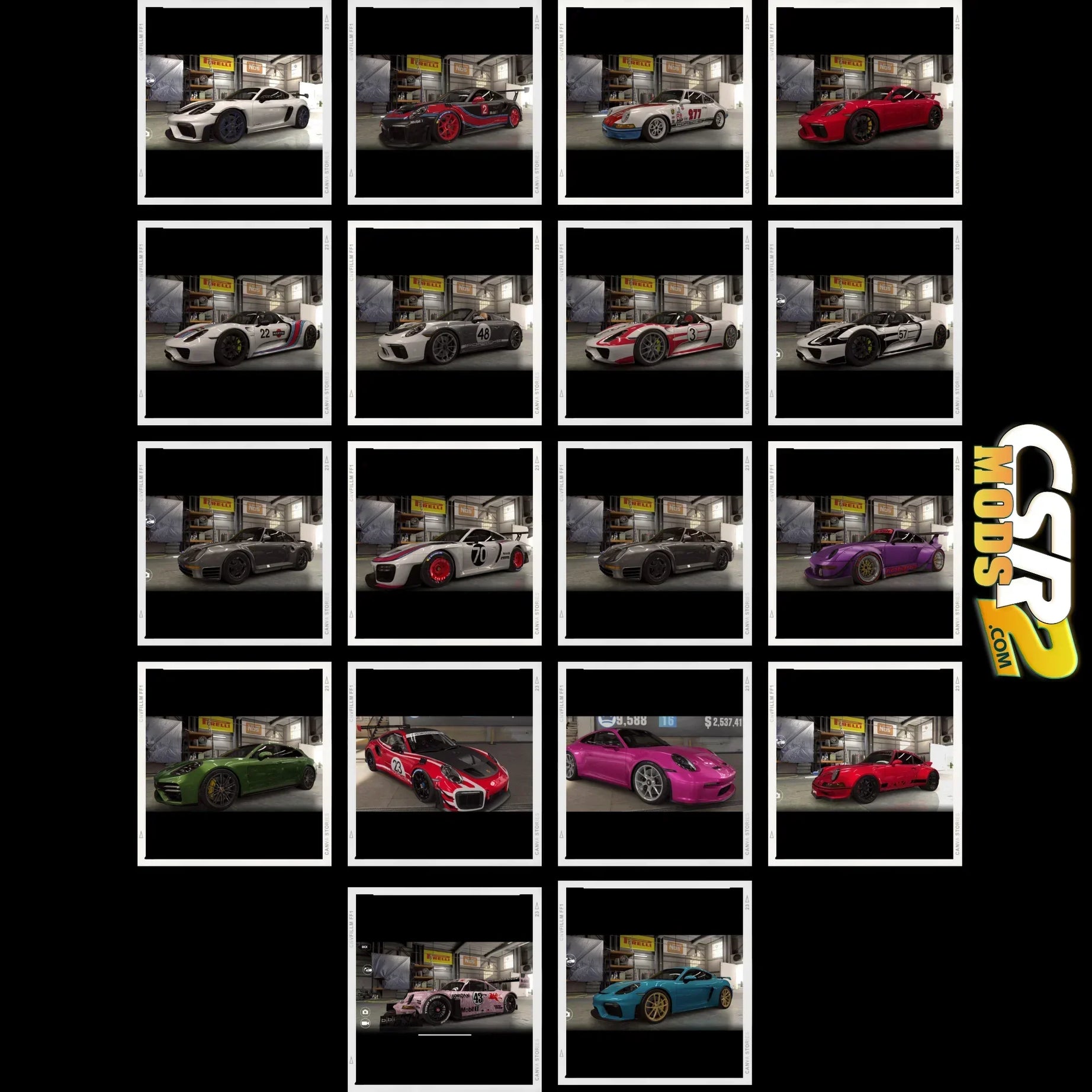 Porsche Pack CSR2 MODS STORE – 🟢 CSR2 MODS